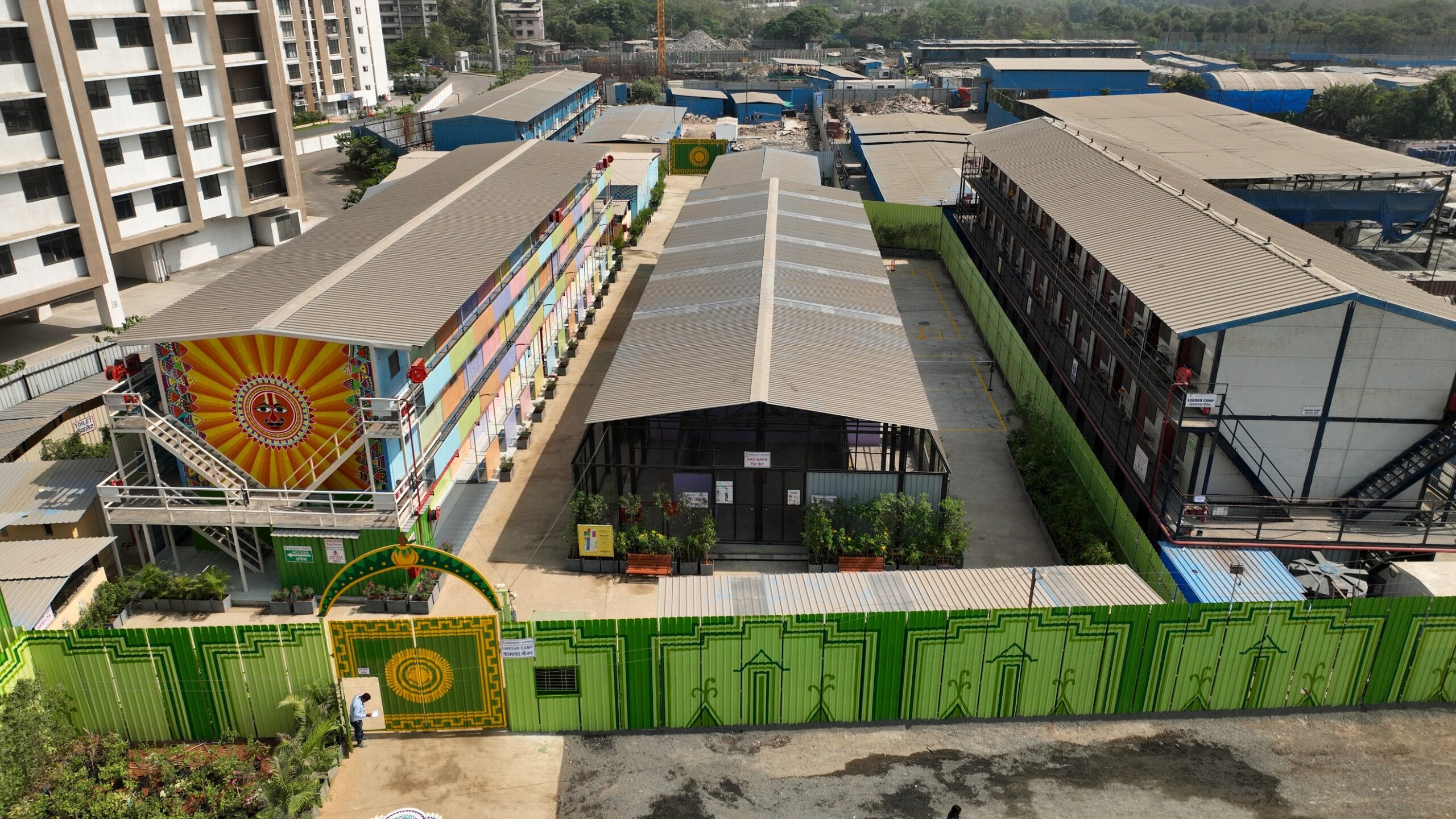 Rustomjee Launches 35,000 Sq. Ft. Labour Housing Facility for 500 ...